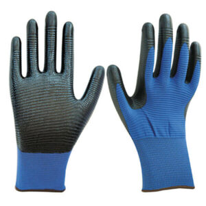15 Gauge Nylon Spandex Liner Nitrile Foam Coated Gloves with Dots NDOTS-08 - Qingdao Fillsense ...